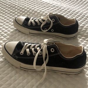 Converse | Shoes | Converse All Stars Womens Low Profile Size 8 Black ...
